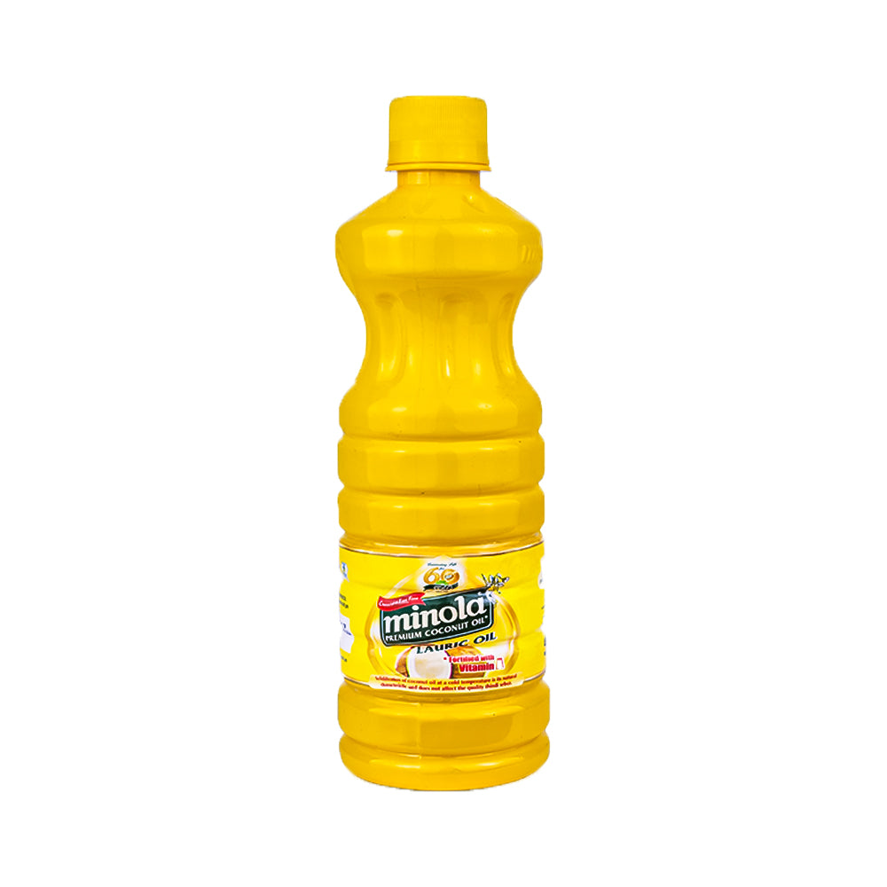 Minola Cooking Oil P.E. Bottle Lauric 485ml