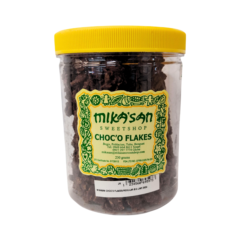 Mikasan Choco Flakes Regular Big Jar 230g