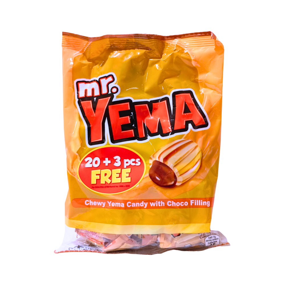 Mr. Yema Chewy Candy Choco Filling 20's