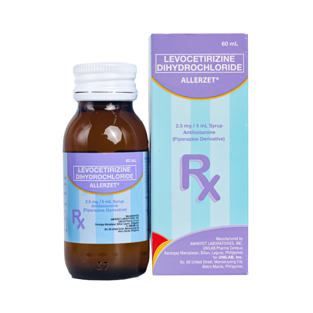 Allerzet 2.5mg/5ml Syrup 60ml