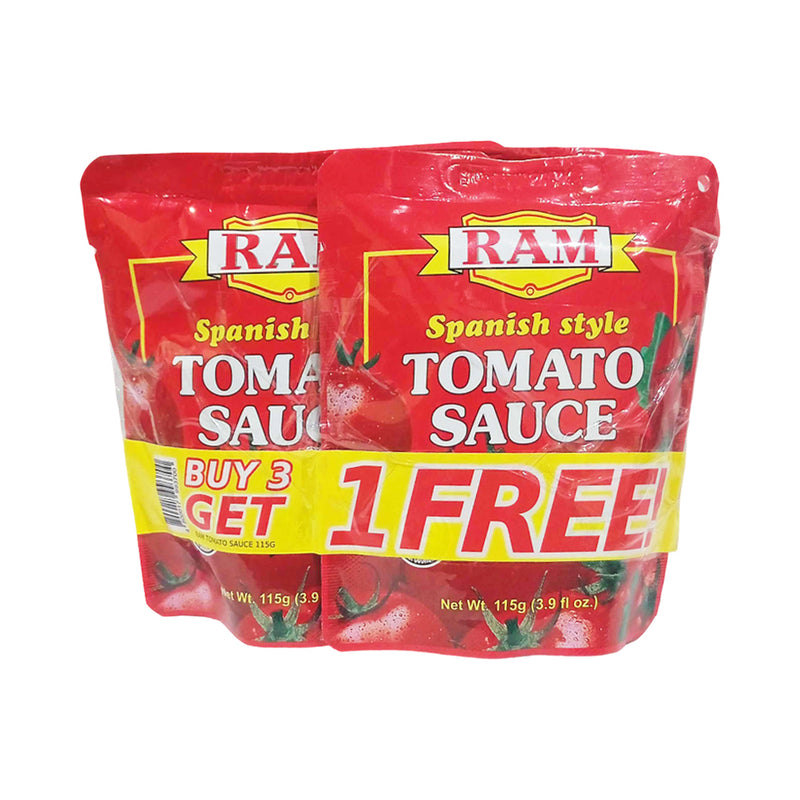 Ram Spanish Style Tomato Sauce 115g x 4's