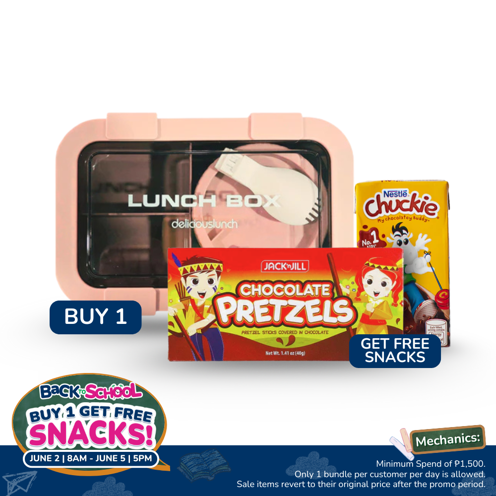 Ideal Living Lunch Box With Free Nestle Chuckie 110ml And Jack 'n Jill
