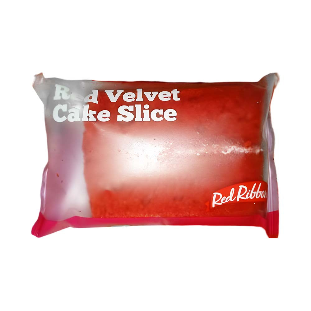Red Ribbon Red Velvet Cake Slice