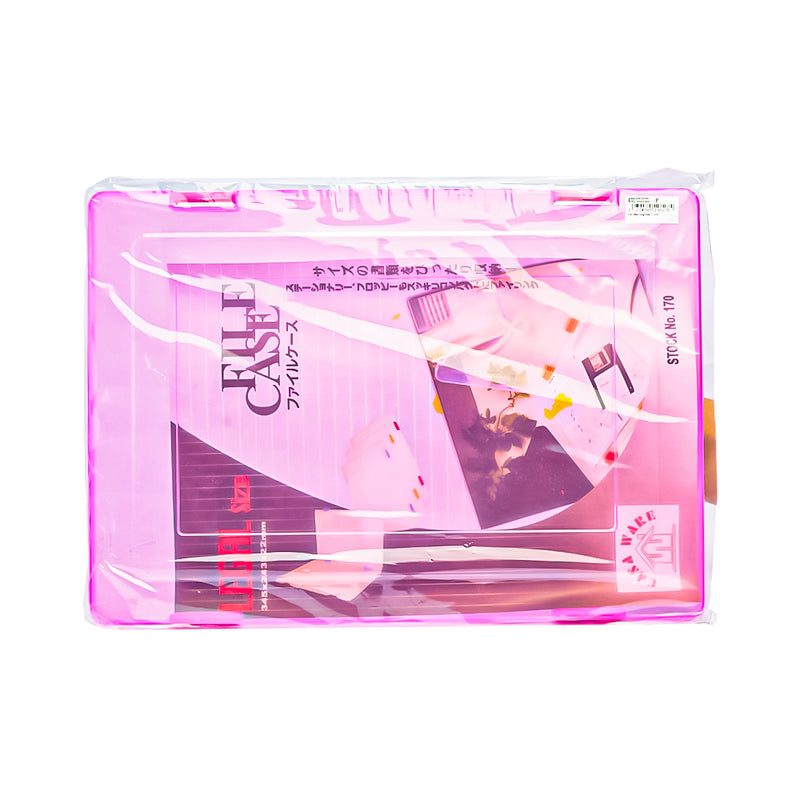 File Case Long Pink