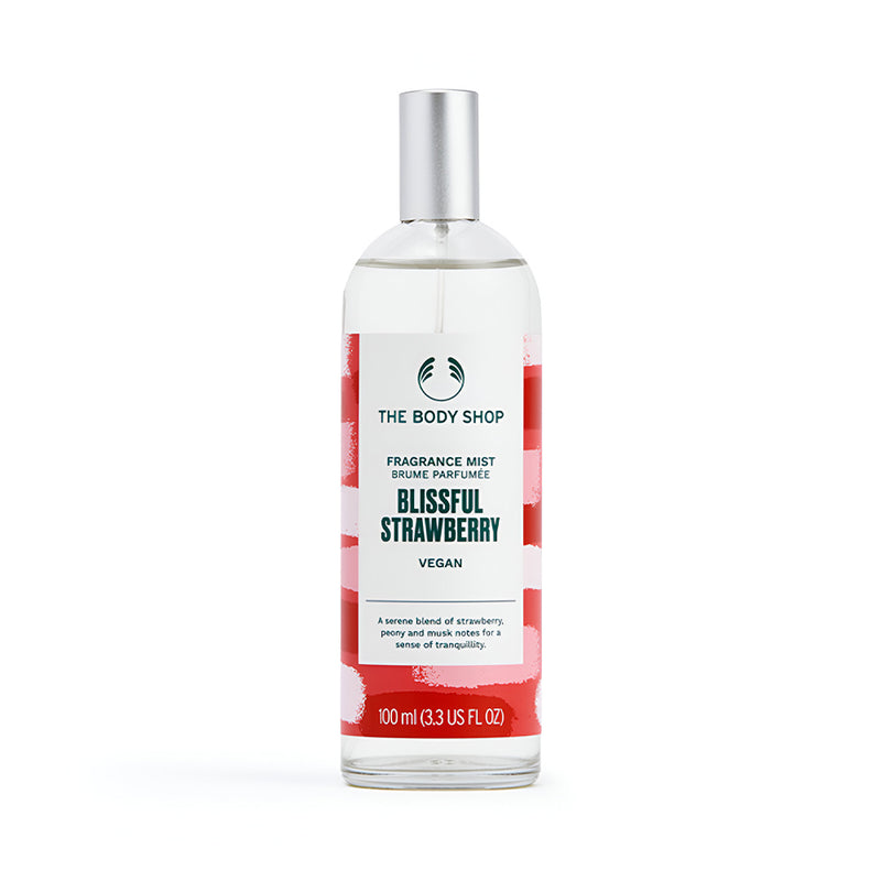 The Body Shop Fragrance Mist Blisful Strawberry Vegan