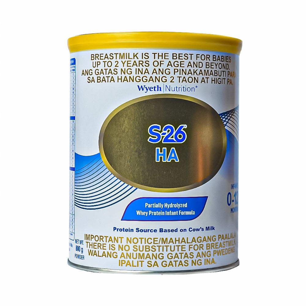S-26 HA Infant Formula Gold Tin 800g