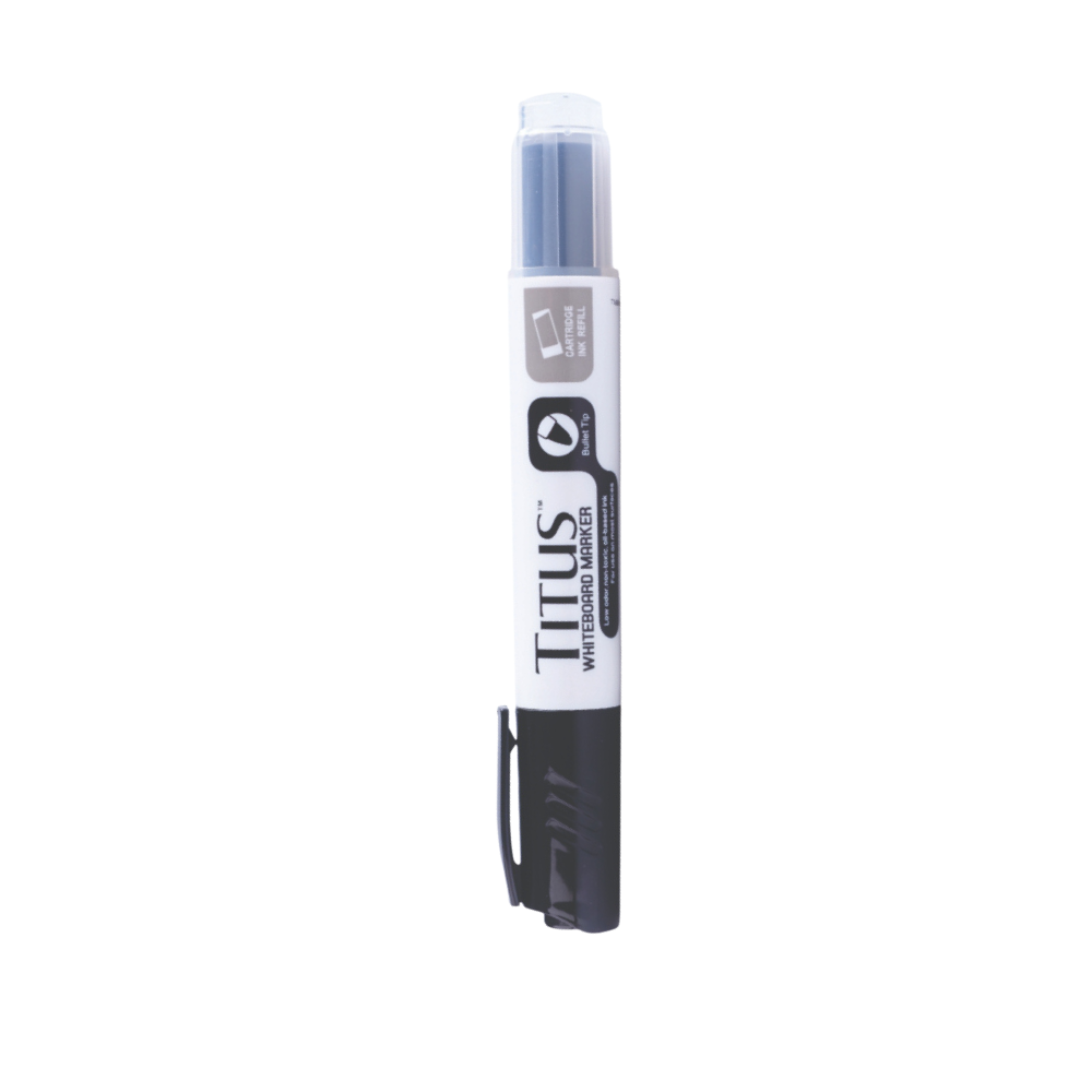 Titus Whiteboard Marker Cartridge Type Black