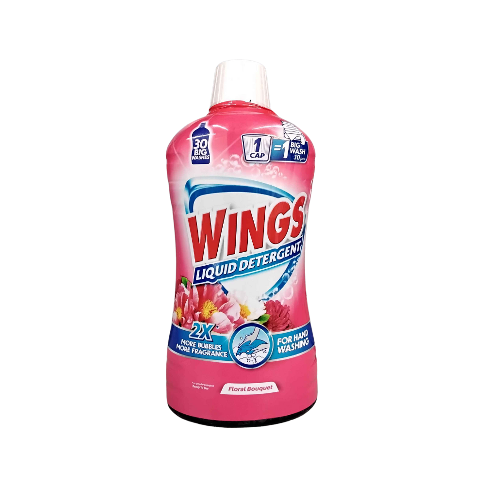 Wings Liquid Detergent Floral Bouquet