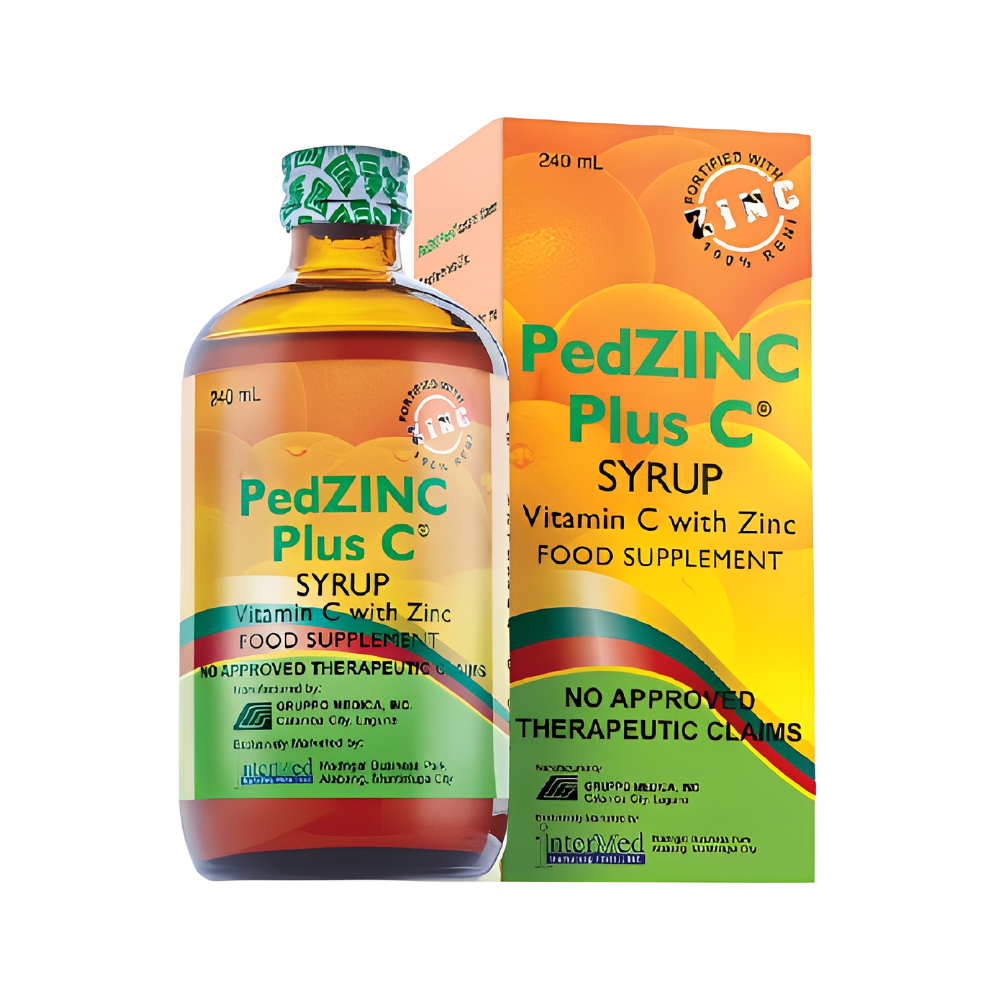 Pedzinc Plus C Syrup 240ml