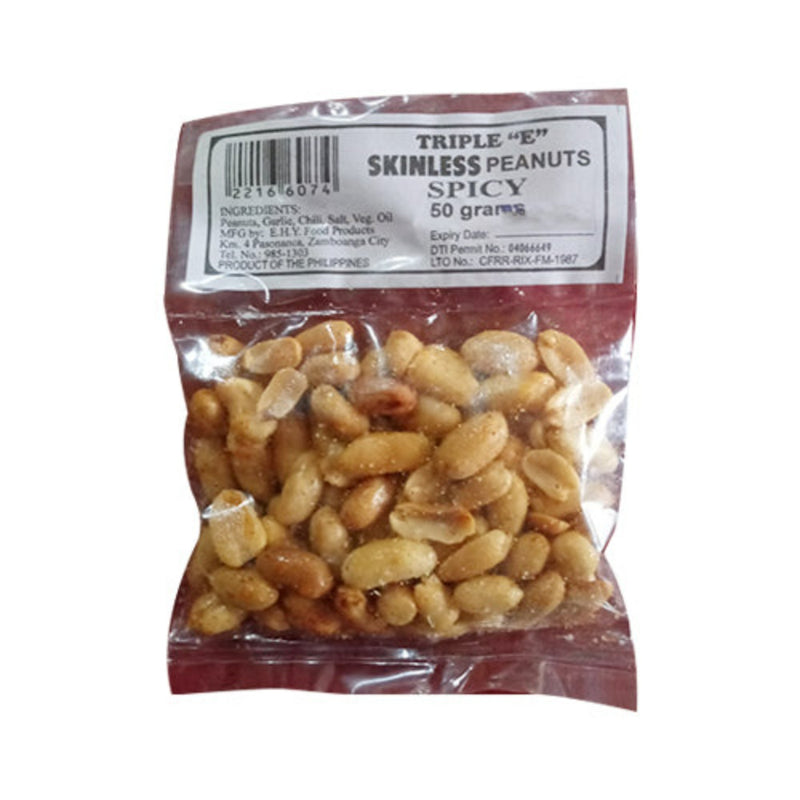 Triple E Skinless Peanut 50g