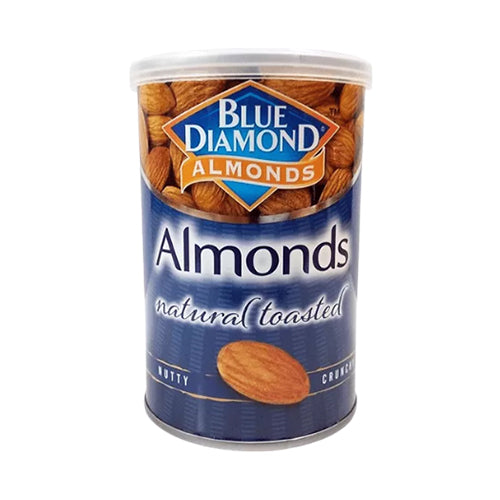 Blue Diamond Nuts Natural Toasted Unsalted Almonds 130g