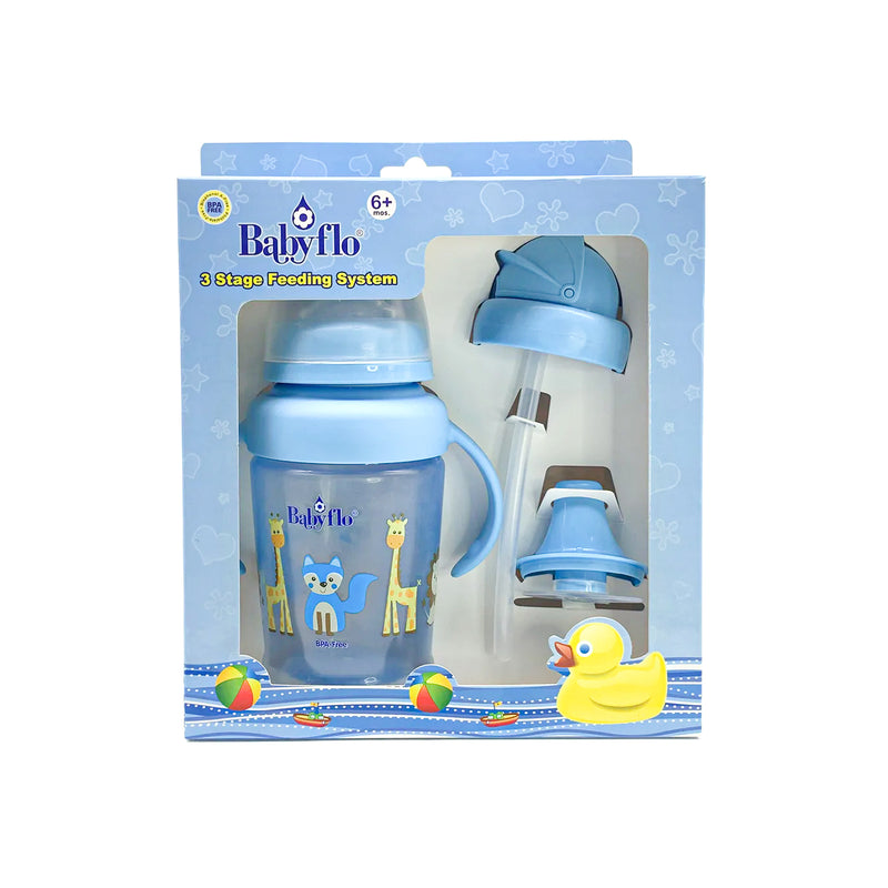 Babyflo 3 Stage Feeding System Blue