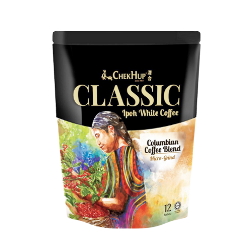 Chek Hup Classic Ipoh White Coffee Colombian Micro-Grind 40g x 12's