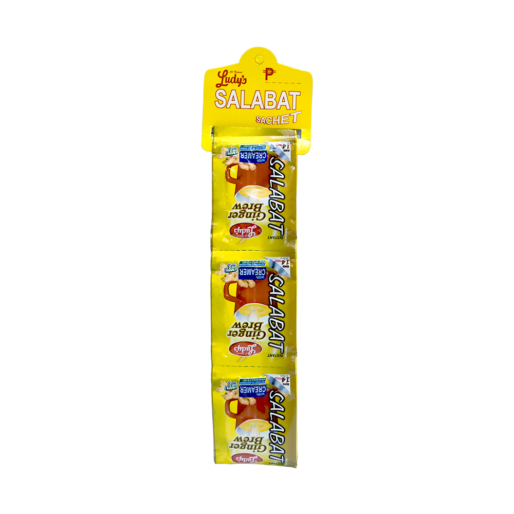 Ludy's Salabat Sachet With Calamansi 8g x 12's