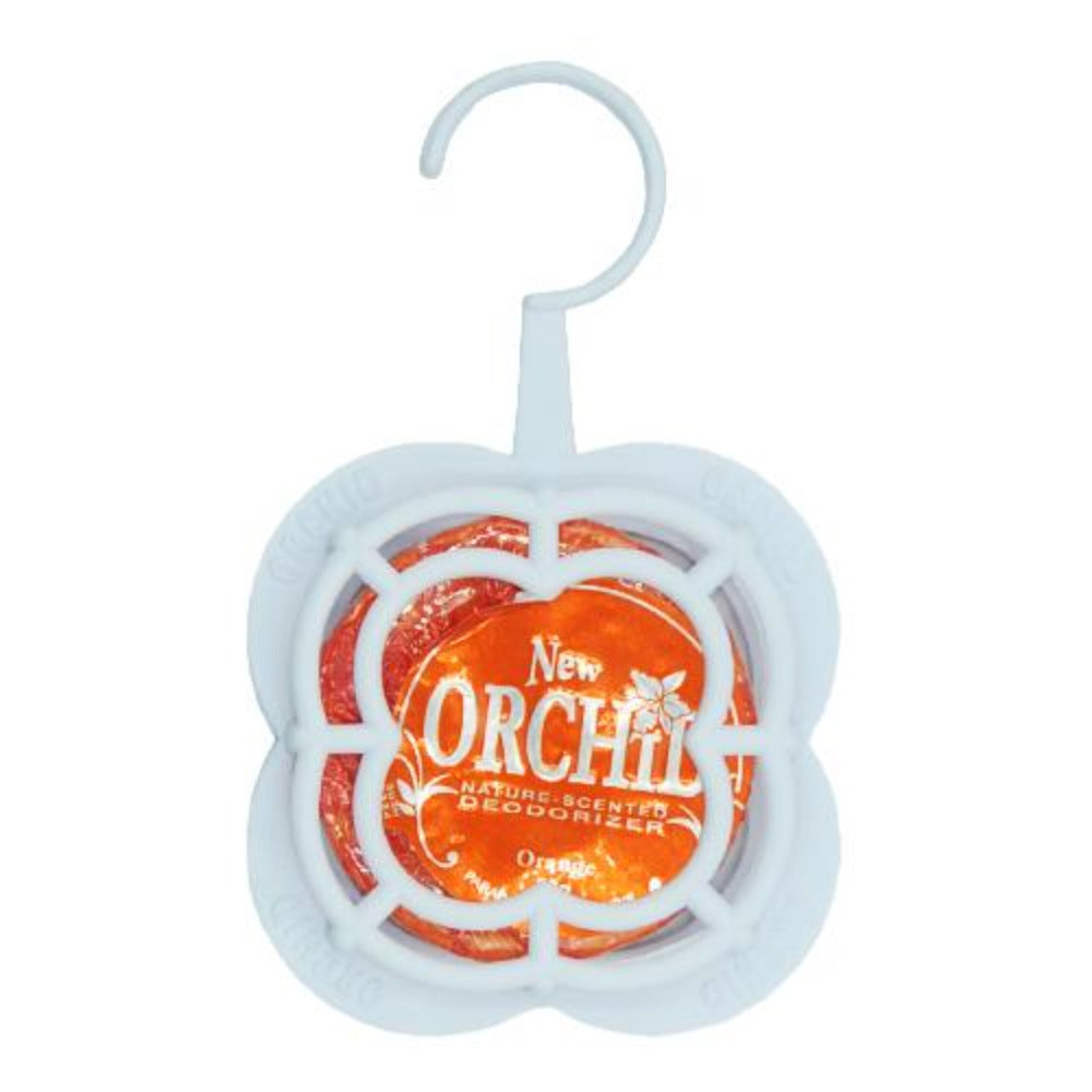 New Orchid Deodorizer With Holder Orange 50g