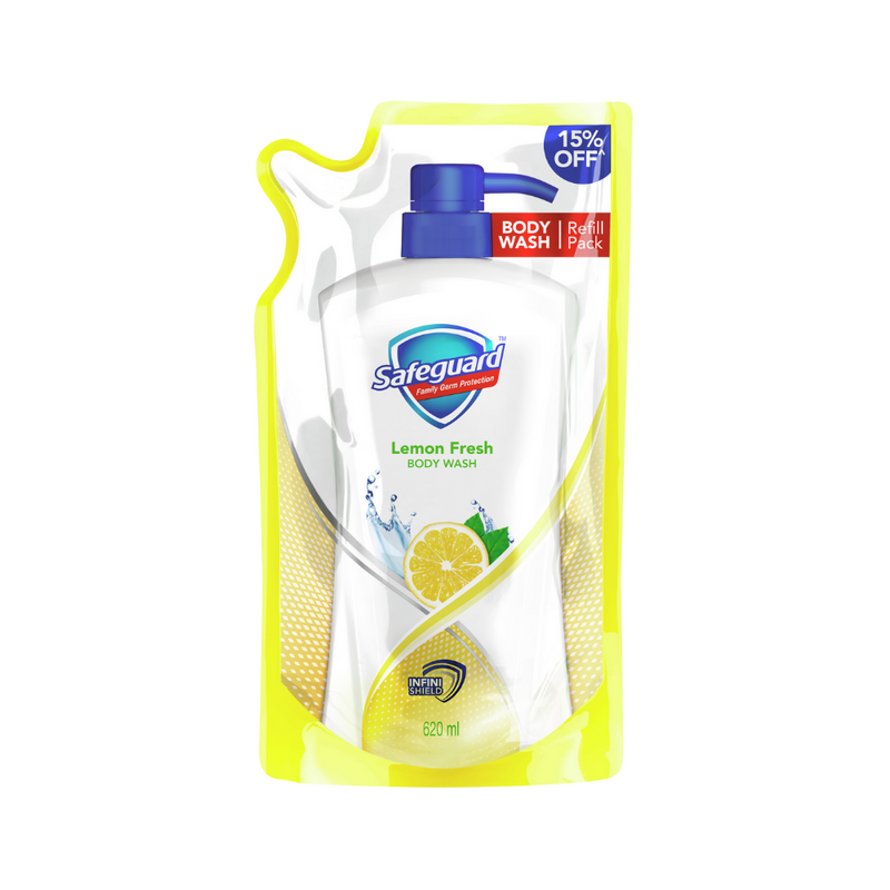 Safeguard Body Wash Lemon Fresh SUP 620ml