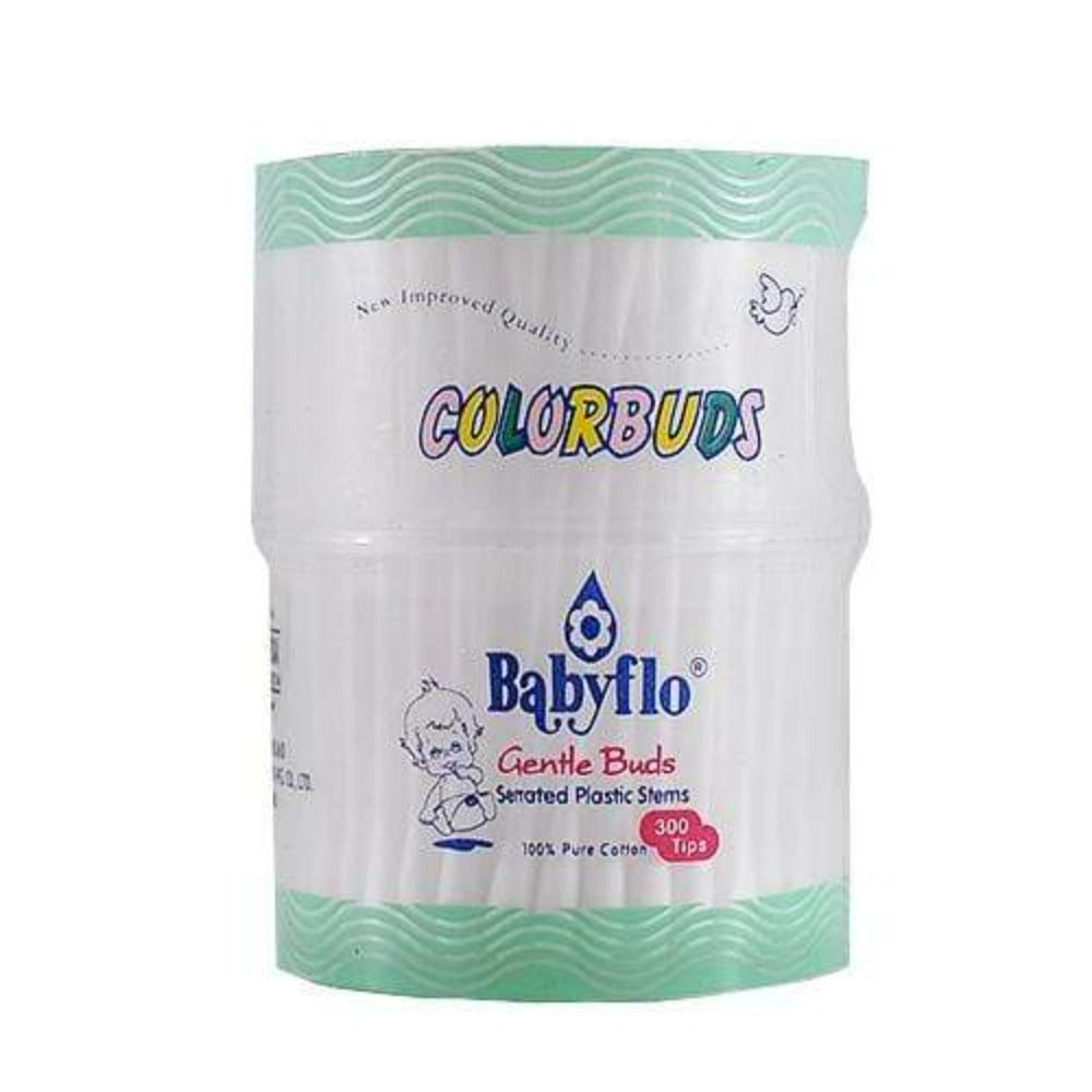 Babyflo Color Buds White 300 Tips