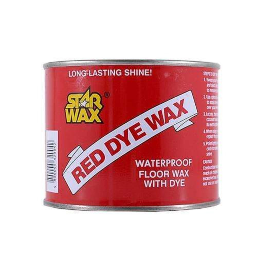 Starwax Red Dye Floor Wax 450g